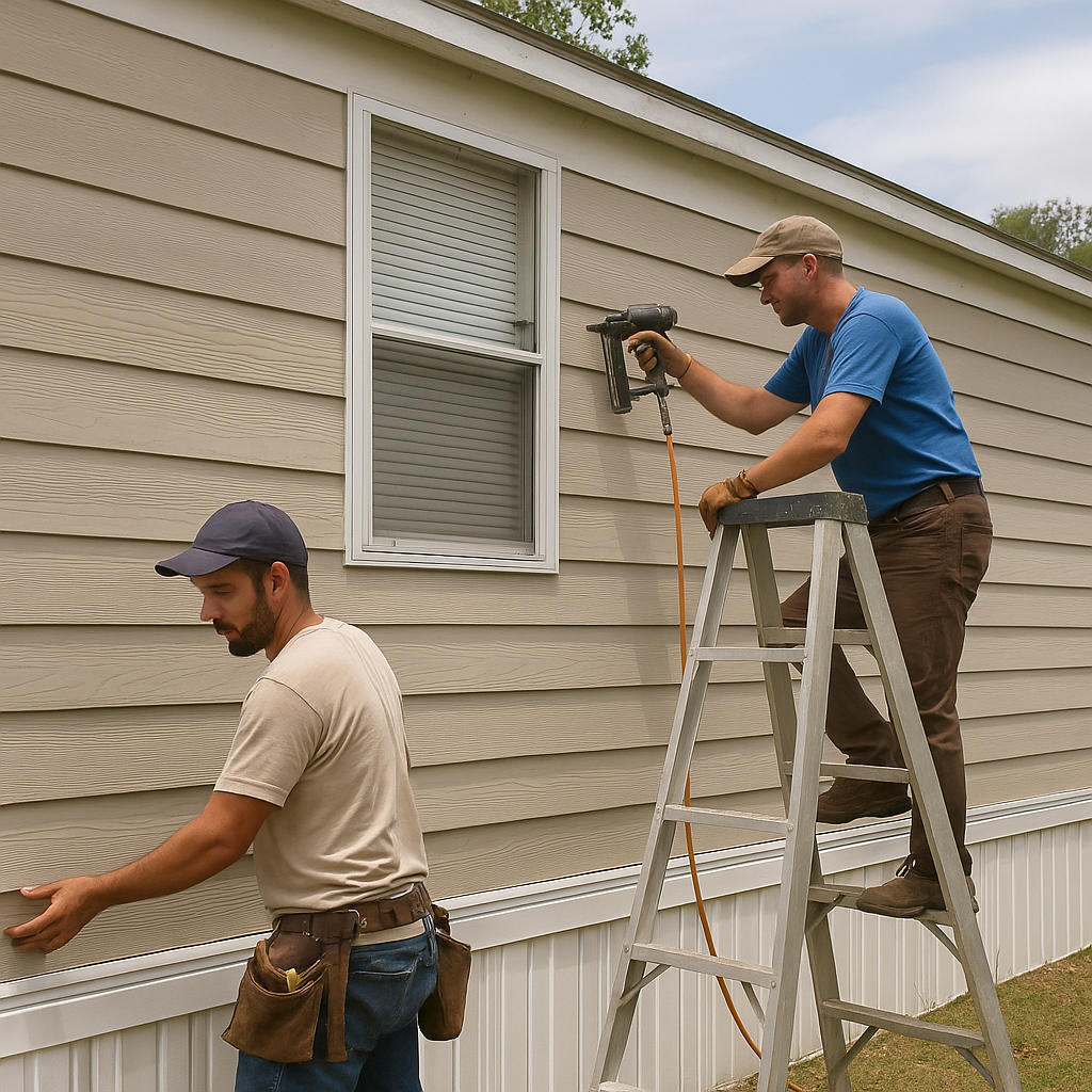 Mobile Home Siding and Installation in Florida - FL Anchor and Barrier